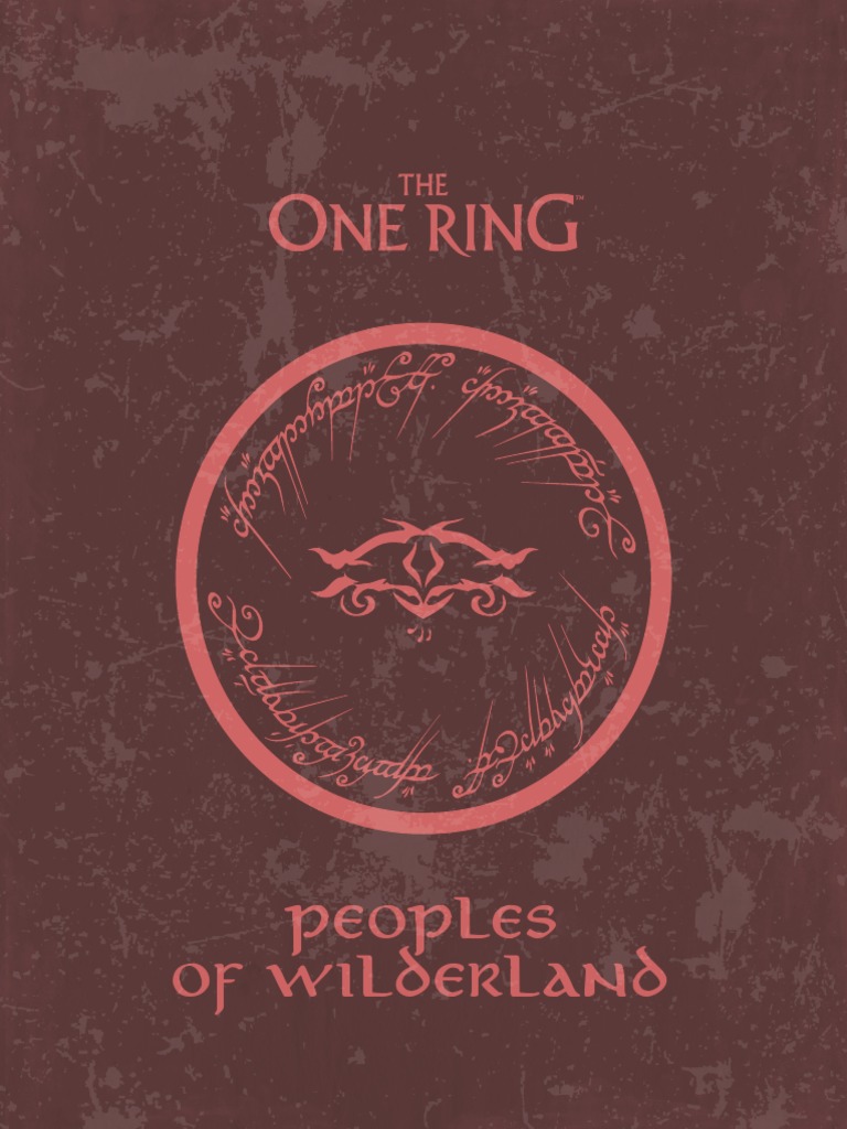 The One Ring - FL - Second Edition - Peoples of Wilderland | PDF | Elf ...
