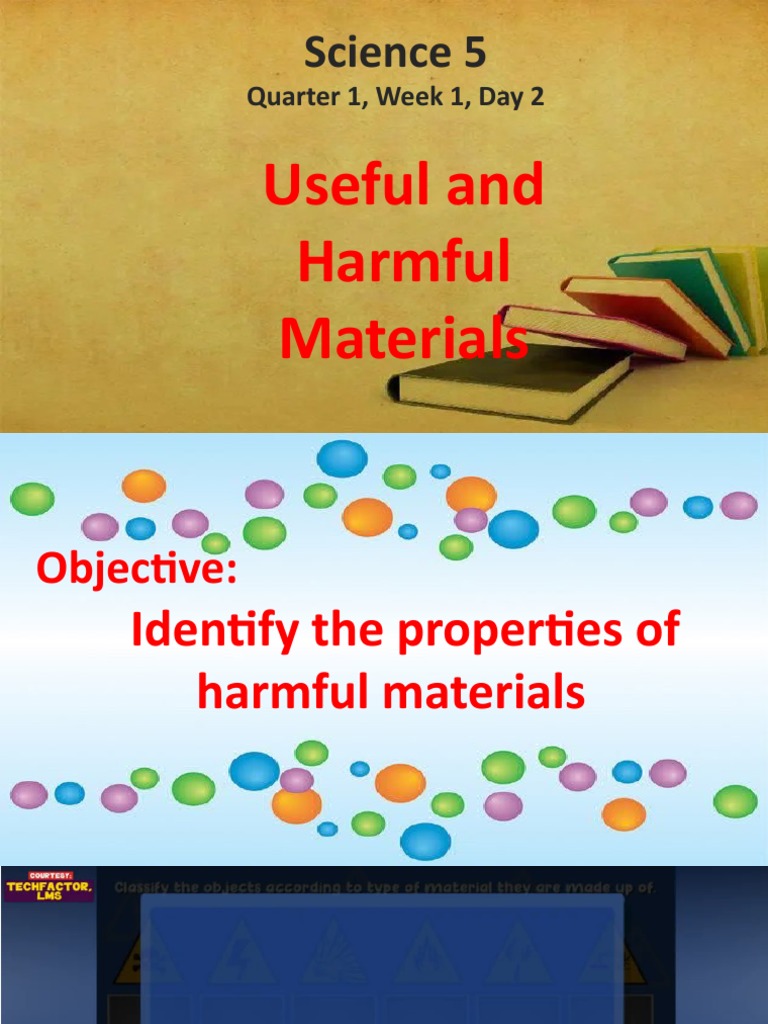 Quarter 1, Week 1, Day 2: Science 5 | PDF