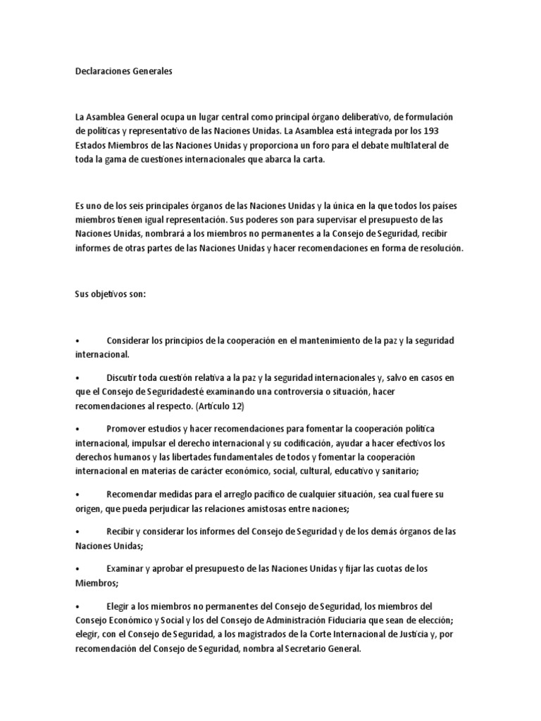 Motanu Camila | PDF | Naciones Unidas | Relaciones internacionales