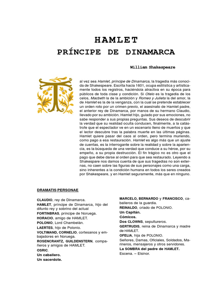 2 Hamlet | PDF | Aldea
