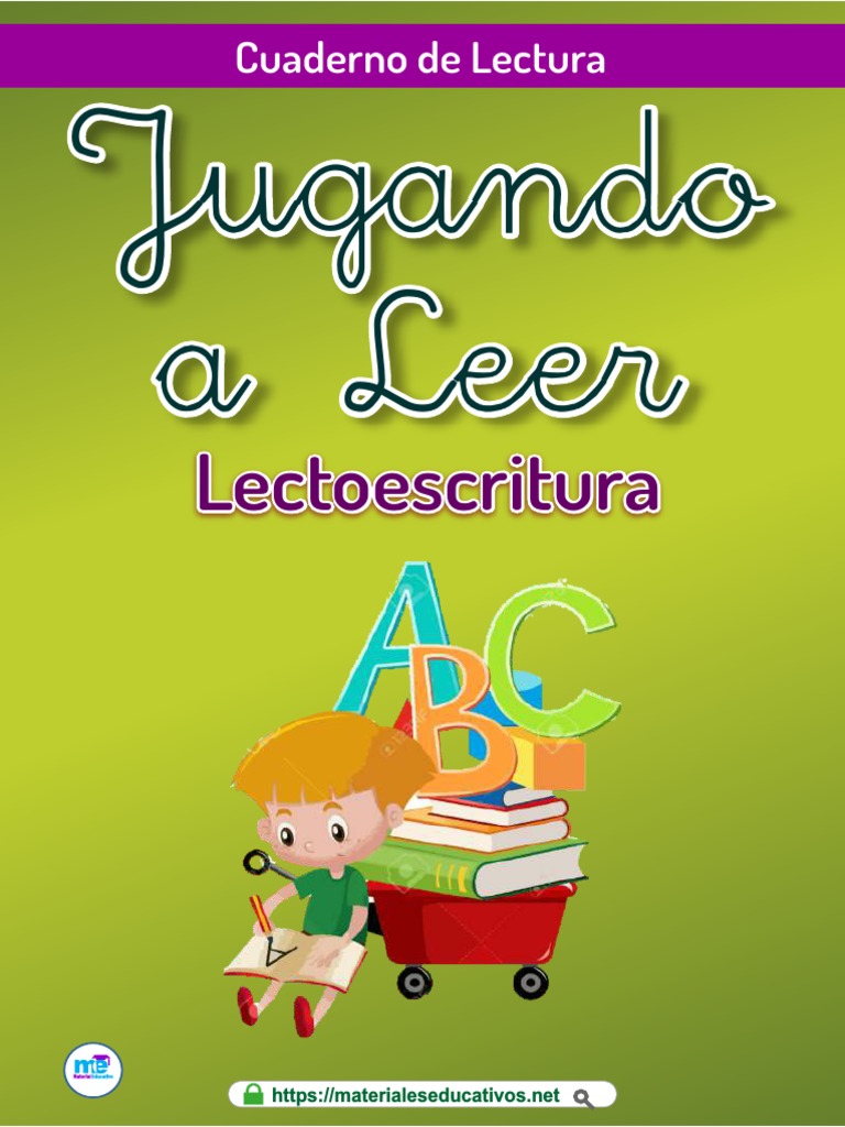 Cuaderno de Lectura Jugando A Leer | PDF