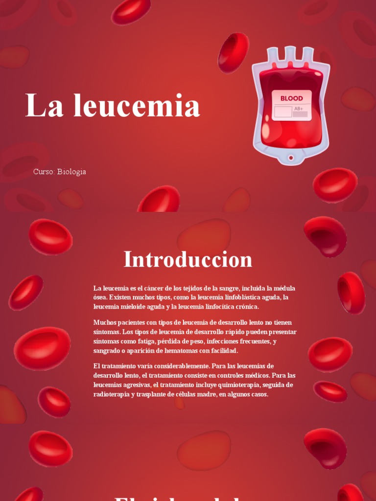 Introducción a la Leucemia | PDF | Leucemia | Cáncer