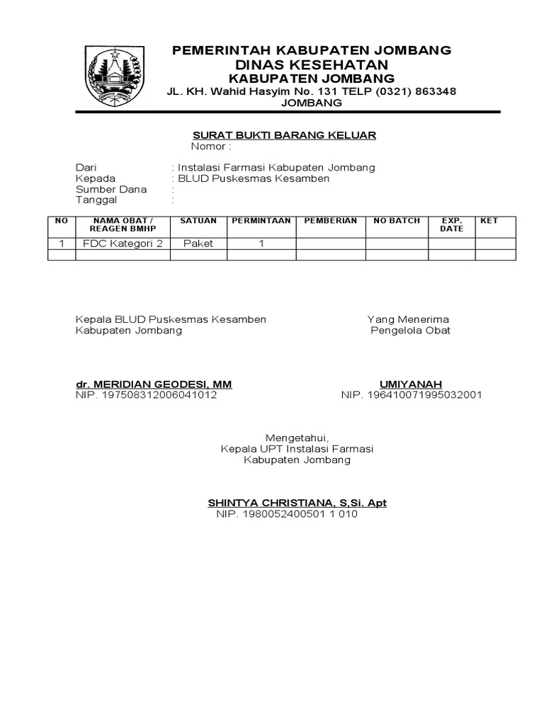 Permintaan Obat 2020 | PDF