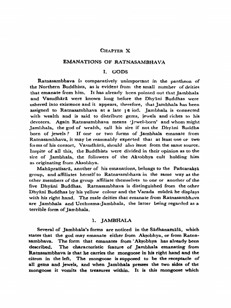 10 - Ratnasambhava Emanations | PDF
