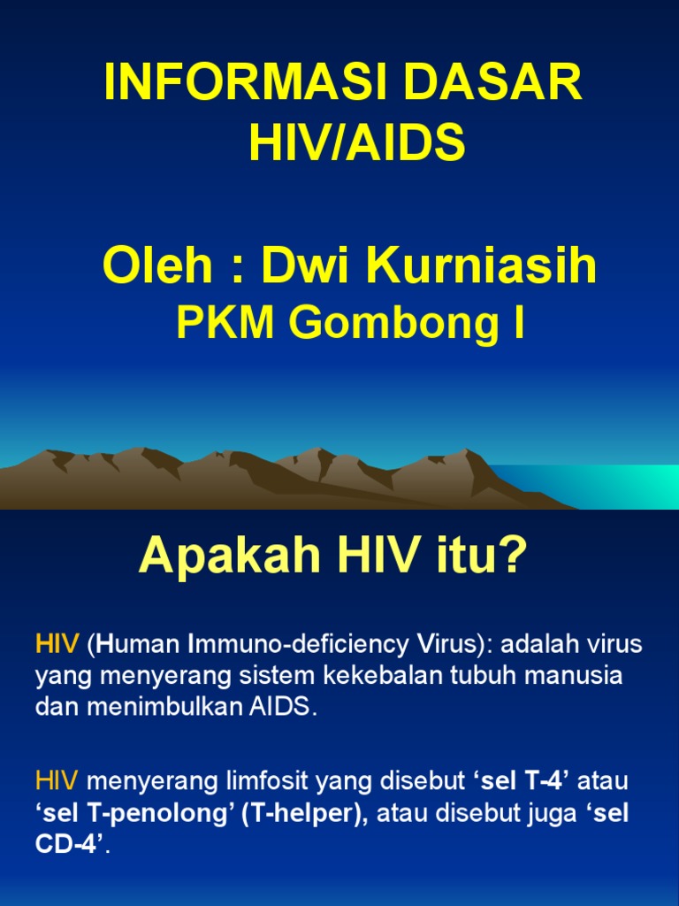 Hiv Full | PDF | Pengembangan Diri | Kesehatan Holistik