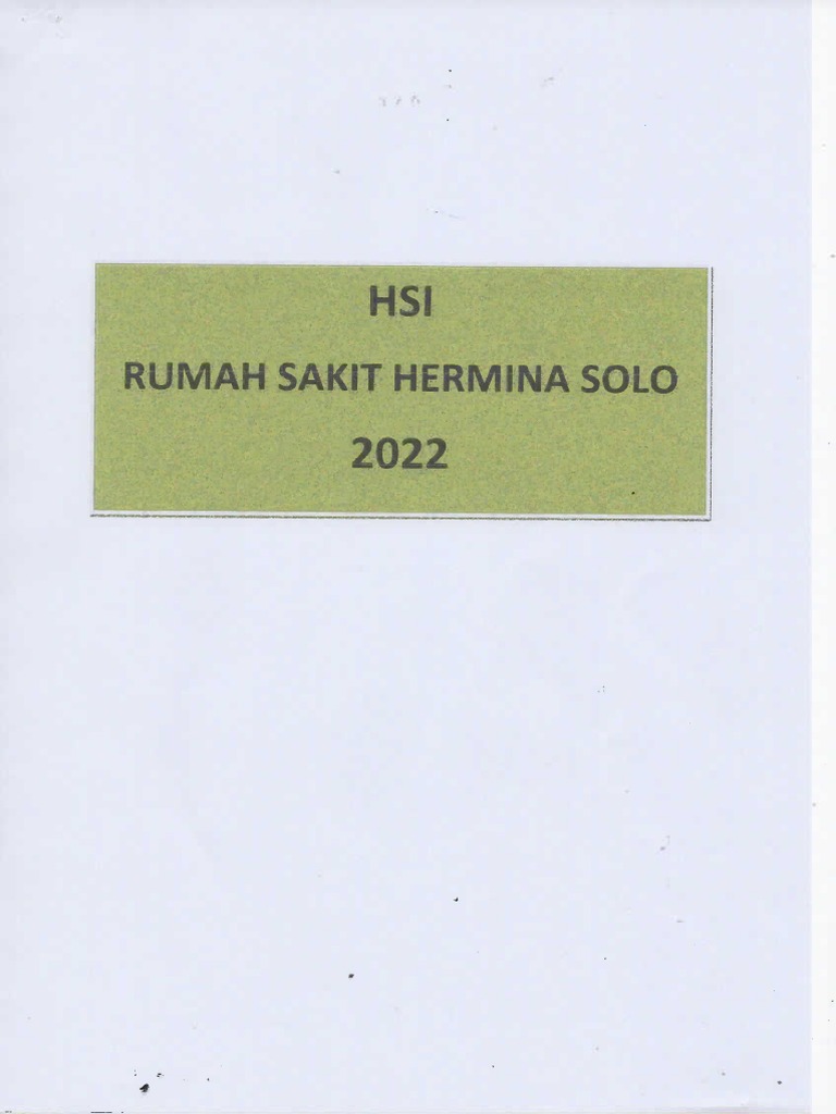 Hsi RSH Solo 2022 | PDF