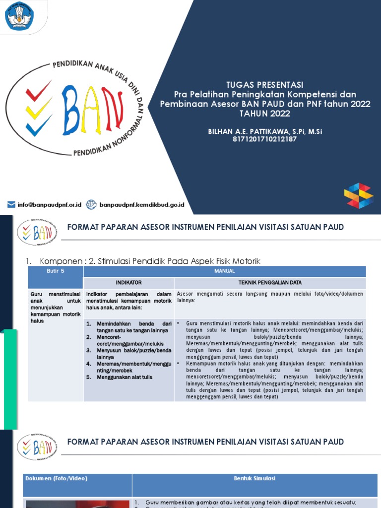 PRA PPK - PA Bilhan A.E. Pattikawa, S.Pi, M.Si | PDF