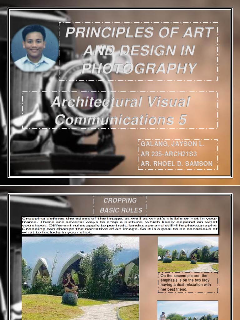 Principles of Art and Design in Photography | PDF | Shadow | Symmetry