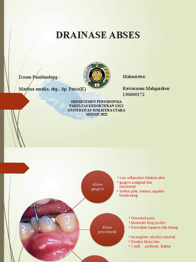 Panduan Drainase Abses Periodontal | PDF