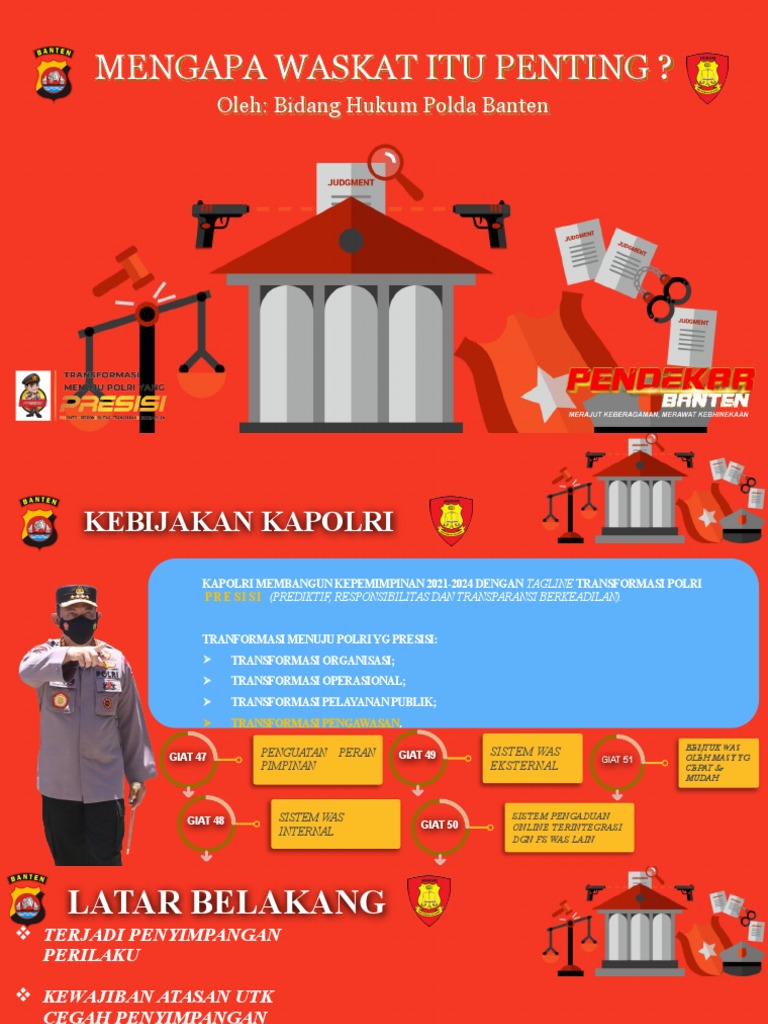 Mengapa Waskat Itu Penting Paparan Sosialiasi Bidkum | PDF ...