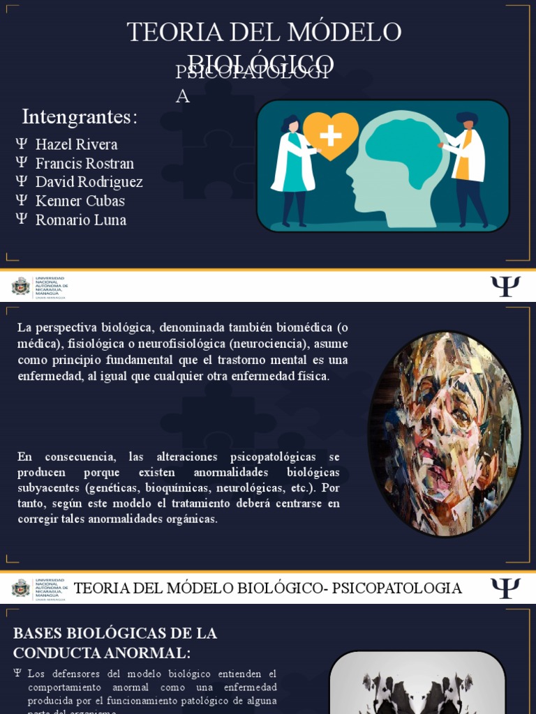Modelo Biológico en Psicopatología | PDF | Trastorno mental ...
