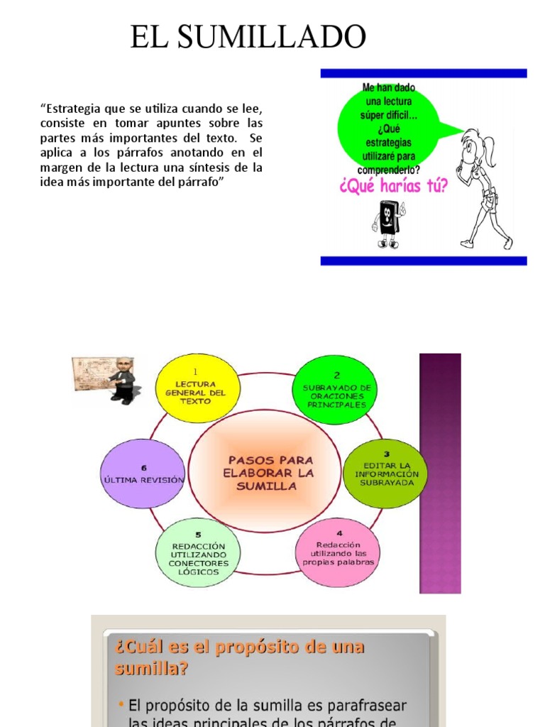 Técnicas para La Comunicación Clase 3 Sumillado | PDF | Perú
