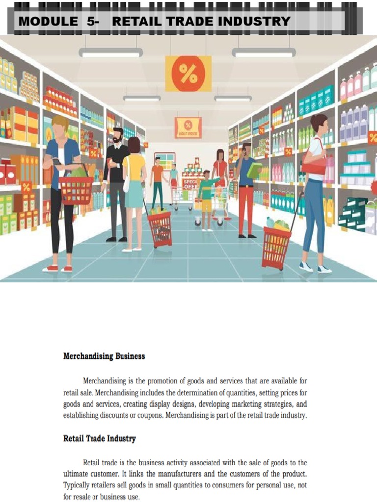 Economics - Chapter 5 Retail and Trade Industry | PDF | Retail ...