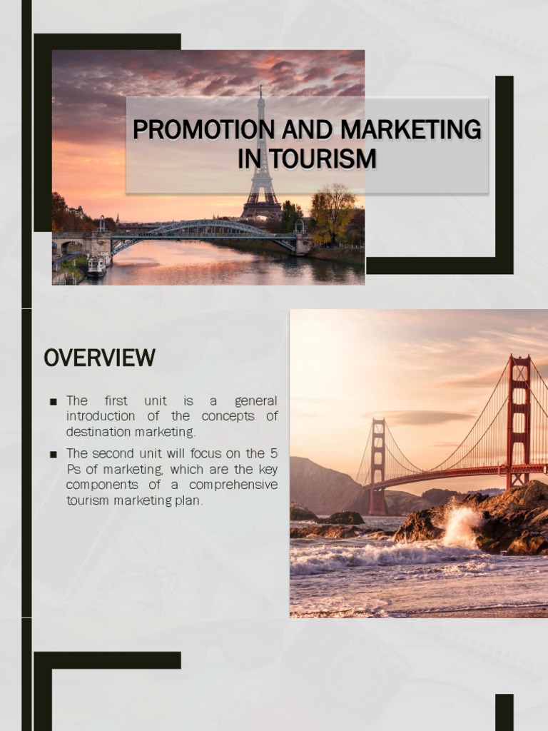 Tourism Marketing Strategies Overview | PDF | Marketing | Tourism