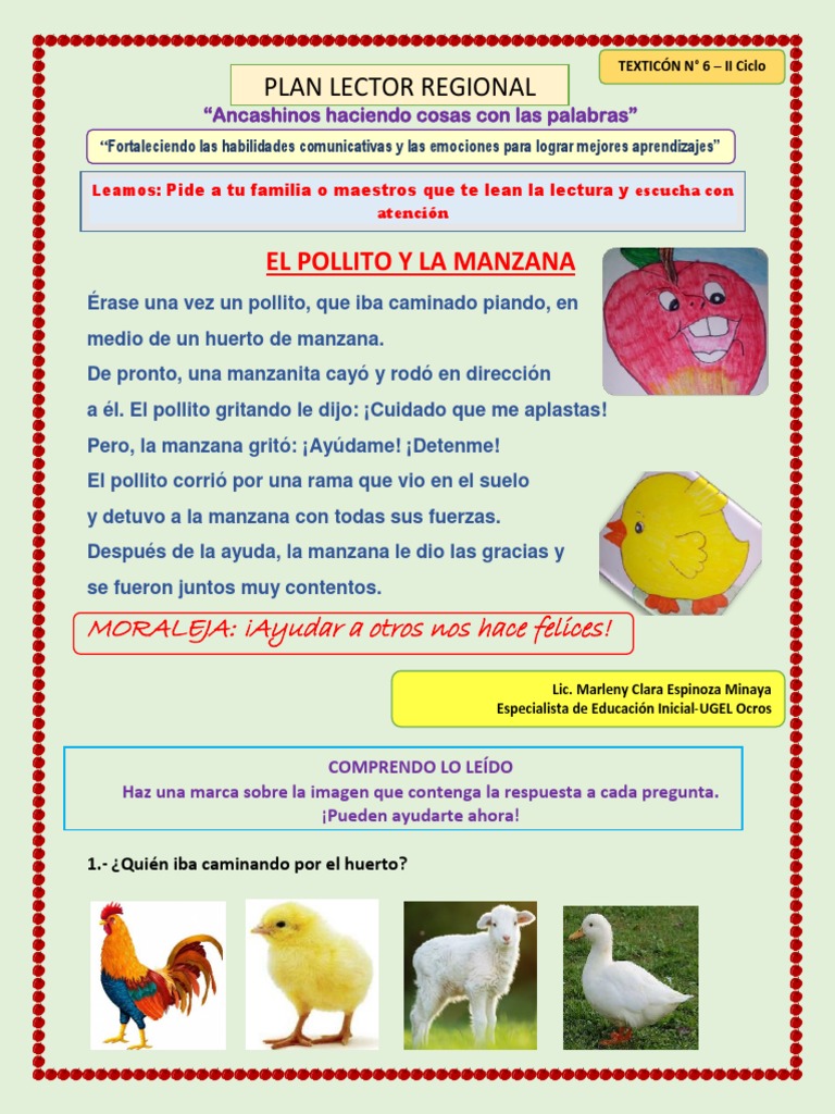 Texticón 6 - II Ciclo | PDF