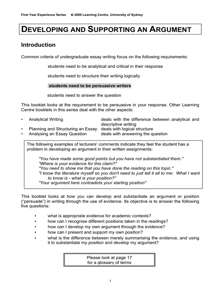 Developing and Supporting An Argument | PDF | Asthma | Addiction