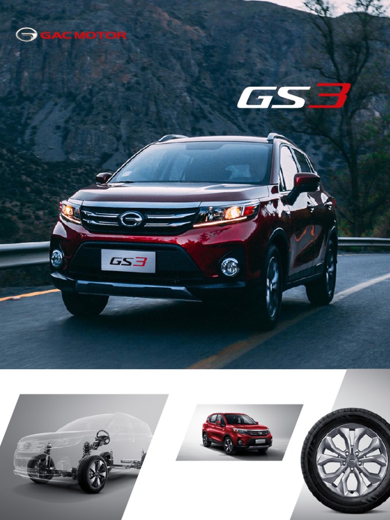 Ficha Tecnica Gac gs3 F 1 | PDF | Vehículo de motor | Vehículos de ruedas