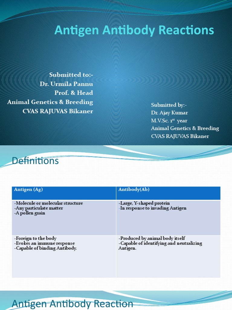 Ajay Ag-Ab Interactions | PDF | Elisa | Immunoassay