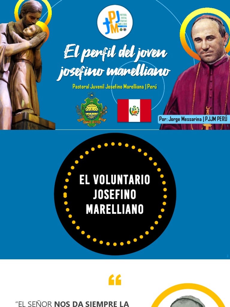 2020 - El Perfil Del Joven Josefino Marelliano-Pjjm Perú | PDF | Cristo ...