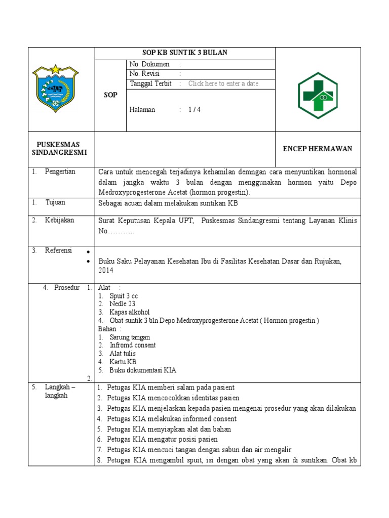 Dosis Suntik KB 3 Bulan: 150 mg | PDF