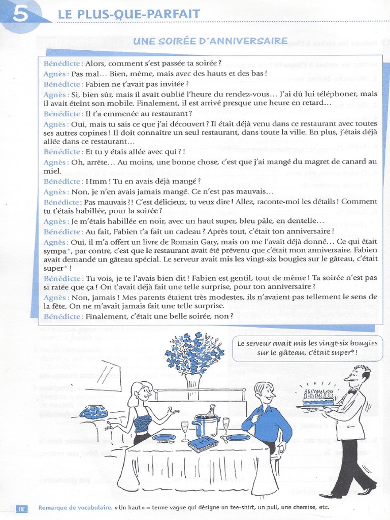 Le Plus-Que-Parfait Exercices | PDF