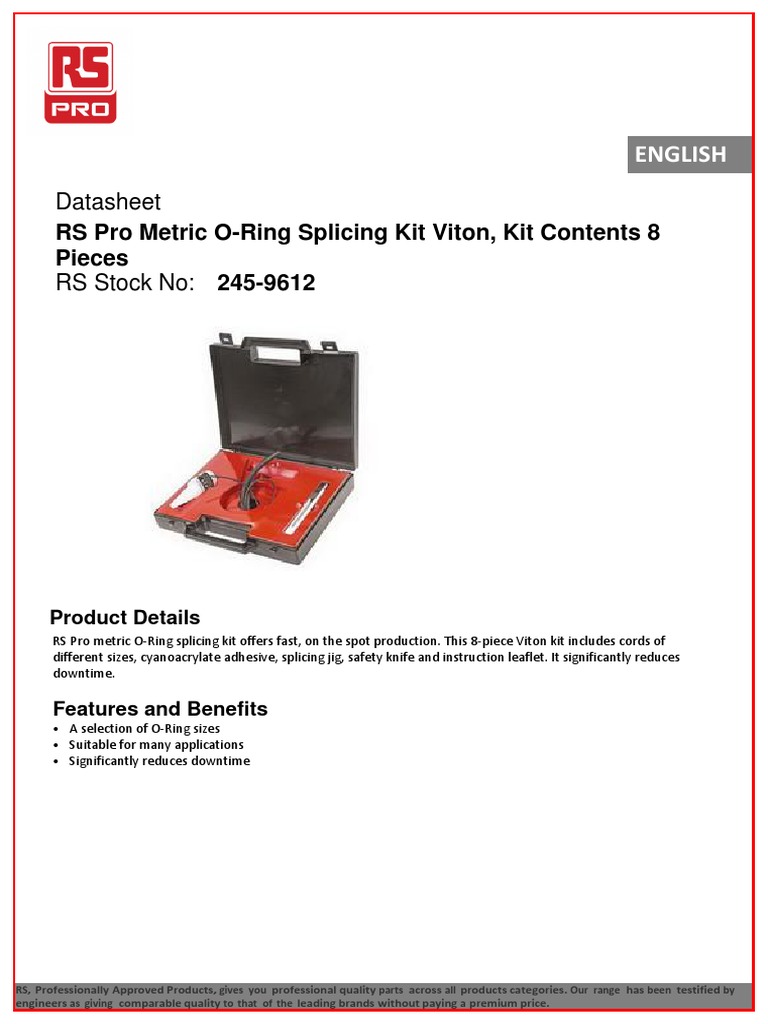 RS Pro Datasheet | PDF