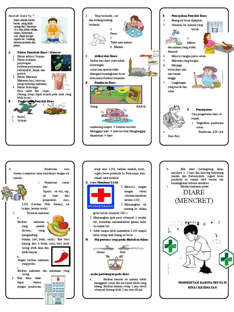 Leaflet Diare | PDF