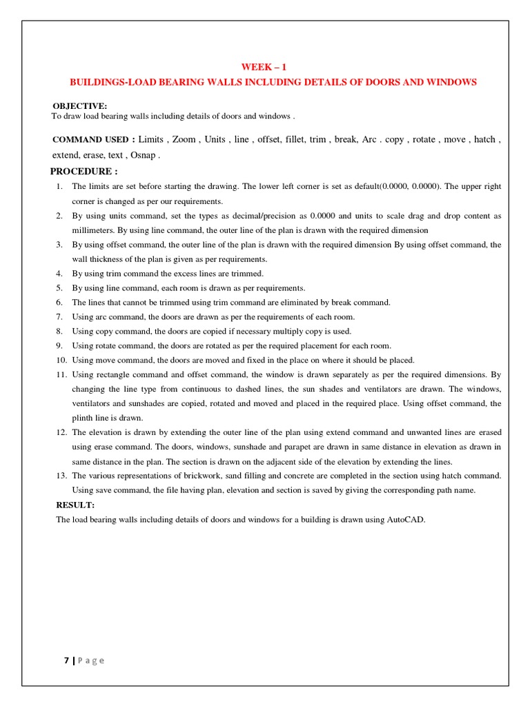 Structure Detailing Lab Manual | PDF | Truss | Beam (Structure)