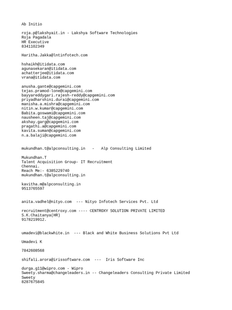 Ab Initio | PDF | Information Technology | Computing