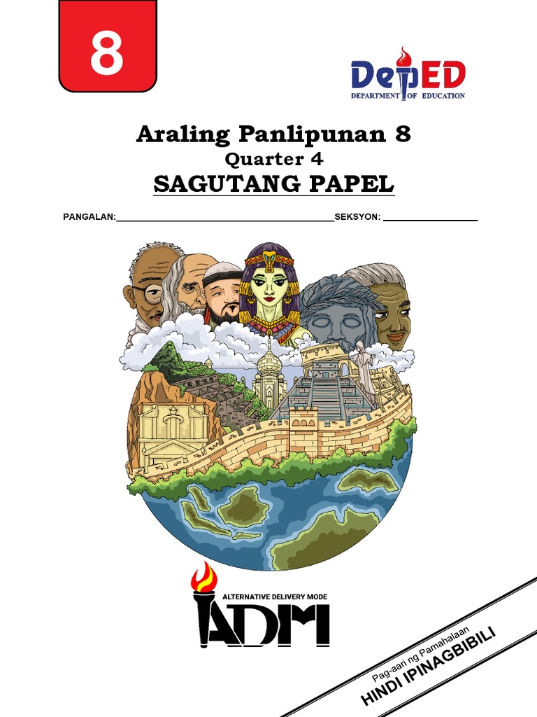 AP8 Q4 Answer Sheet | PDF