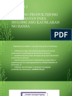 AP 4 Pakinabang Pang-Ekonomiko | PDF