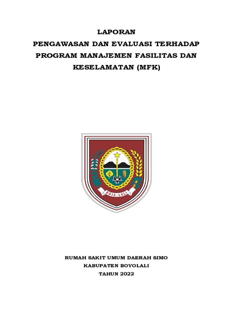 LAPORAN Pengawasan & Evaluasi MFK | PDF