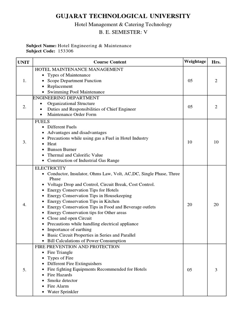 Hotel Engineering & Maintenance Overview | PDF | Air Conditioning | Nature