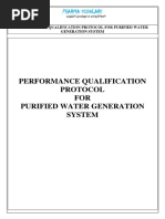 SOP For WFI Generation System, New | PDF | Steam | Calibration