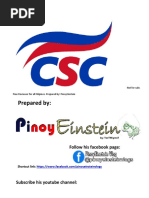 Answer Sheet For Civil Service Examination | PDF | Qualifications ...