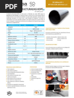 FT Tubo Corrugado Hdpe Perforado Drenpro (Aashto M252 - Aashto M294 ...