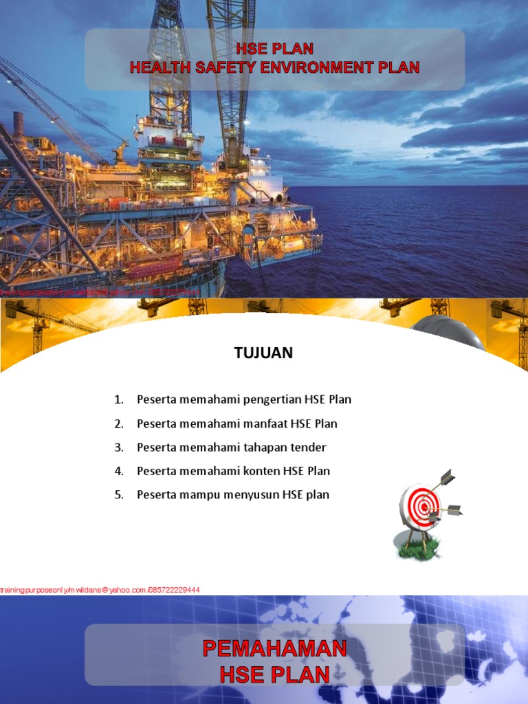 HSE PLAN Lengkap | PDF