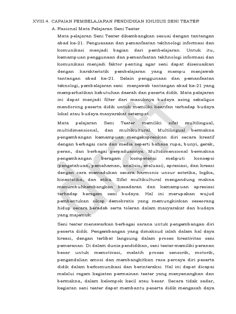 CP PK Seni Teater | PDF