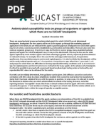EUCAST RAST Breakpoints v4.0 Guide | PDF | Beta Lactamase ...