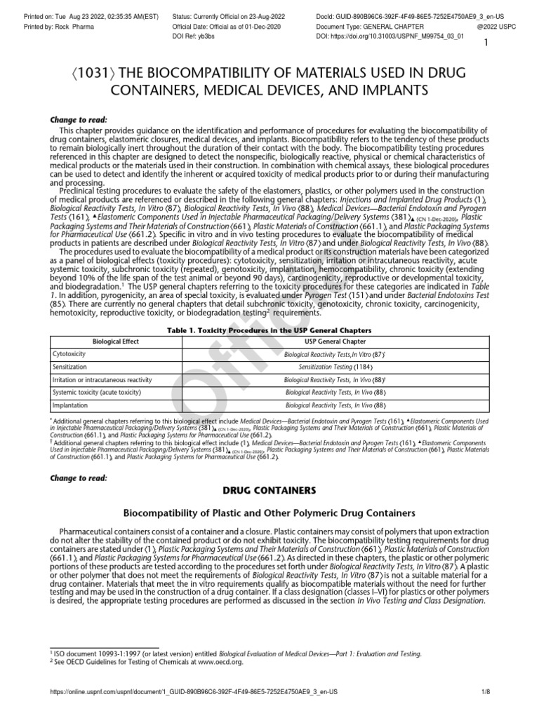 GUID - 3 en-US | PDF | Medical Device | In Vitro