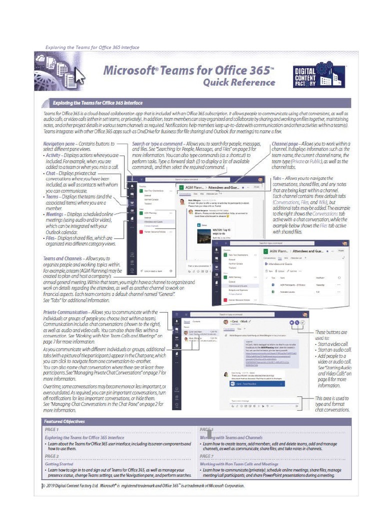 Microsoft Teams-Manual | PDF