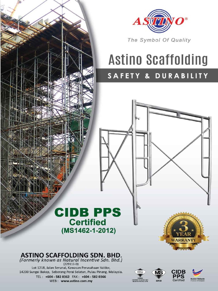 PDF Astino Scaffolding | PDF
