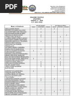 Crla Grade 3 Friendly Scoresheet Final 2 | PDF