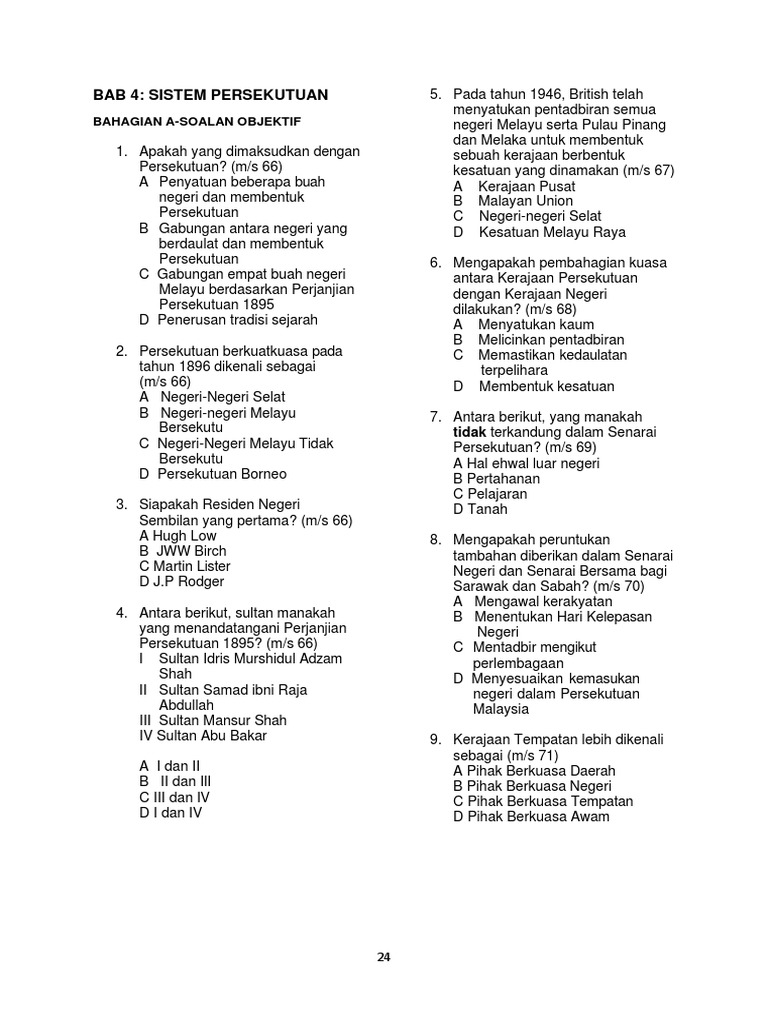 Sj T5 Bab 4 Latihan Modul Ppd Petaling Utama Pdf