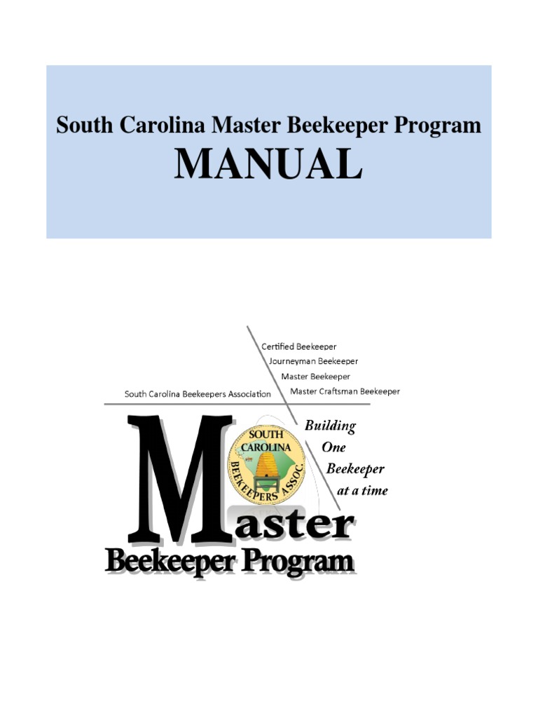 Manual: South Carolina Master Beekeeper Program | PDF | Beekeeping | Honey Bee