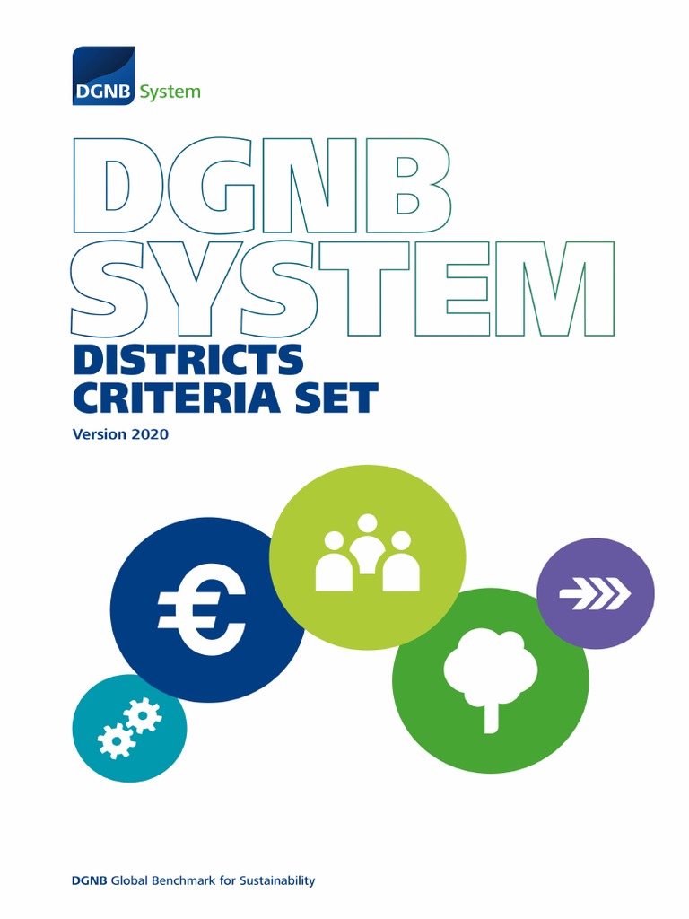 DGNB Criteria Set Districts Version 2020 | PDF | Sustainability ...