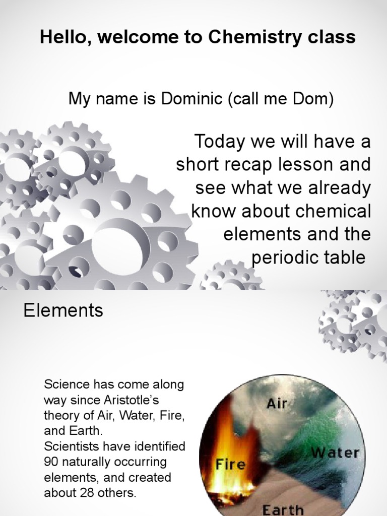 Periodic Table and Element Basics | PDF | Chemical Elements | Metals