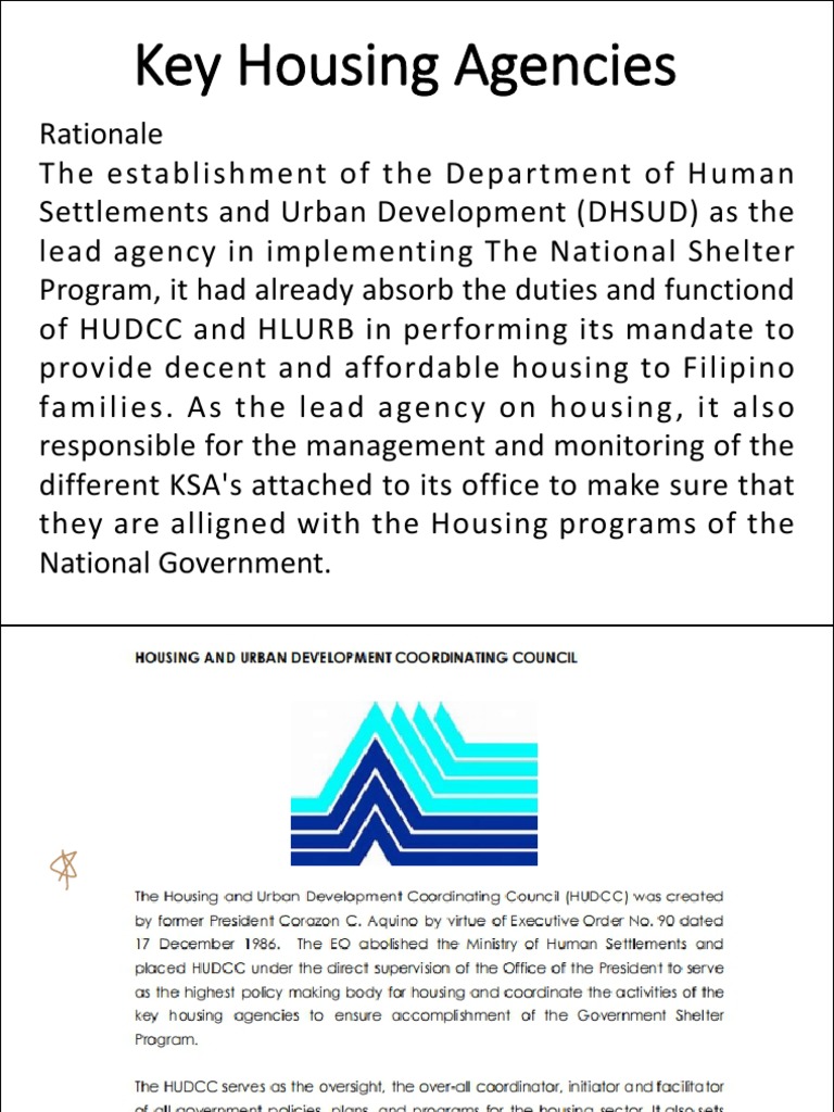 Key Housing Agencies | PDF | Economies | Government