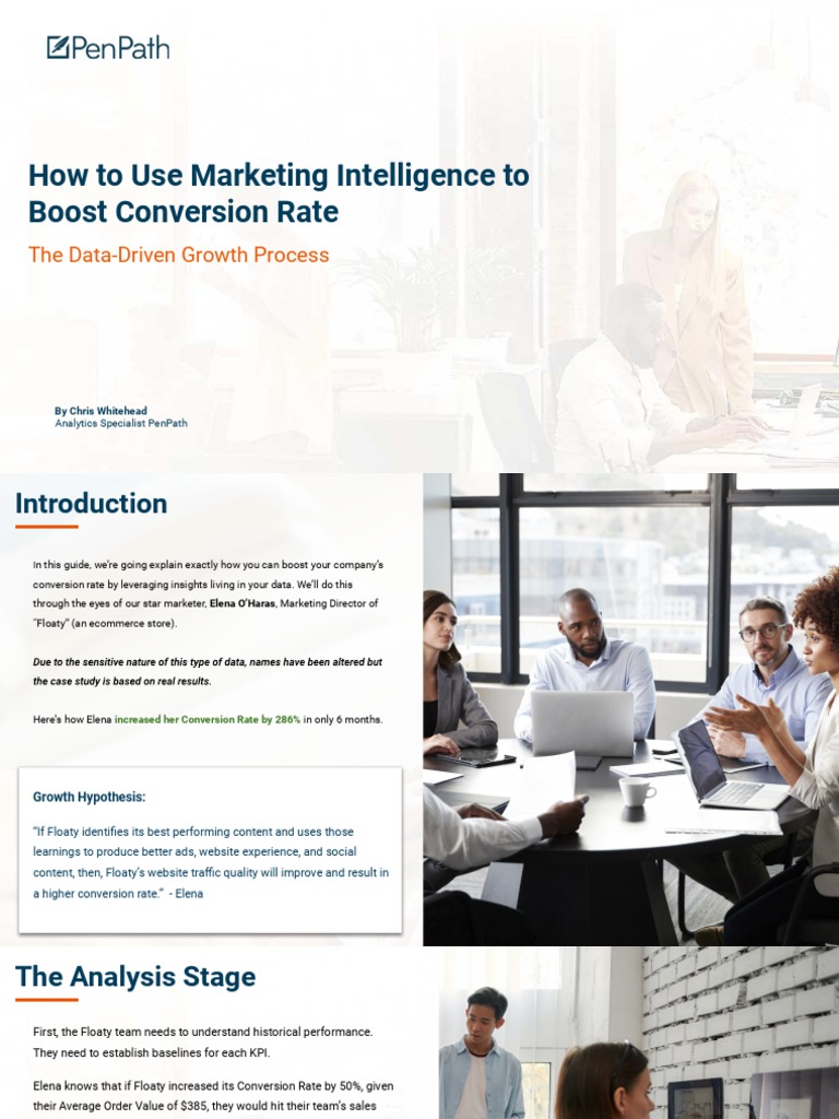 How To Analyze Your Data To Boost Conversion Rate Performance | PDF ...