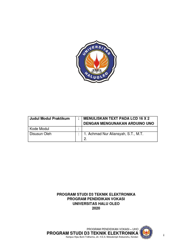 MODUL PRAKTIKUM MIKROKONTROLER - Percobaan 3 | PDF | Komputer ...